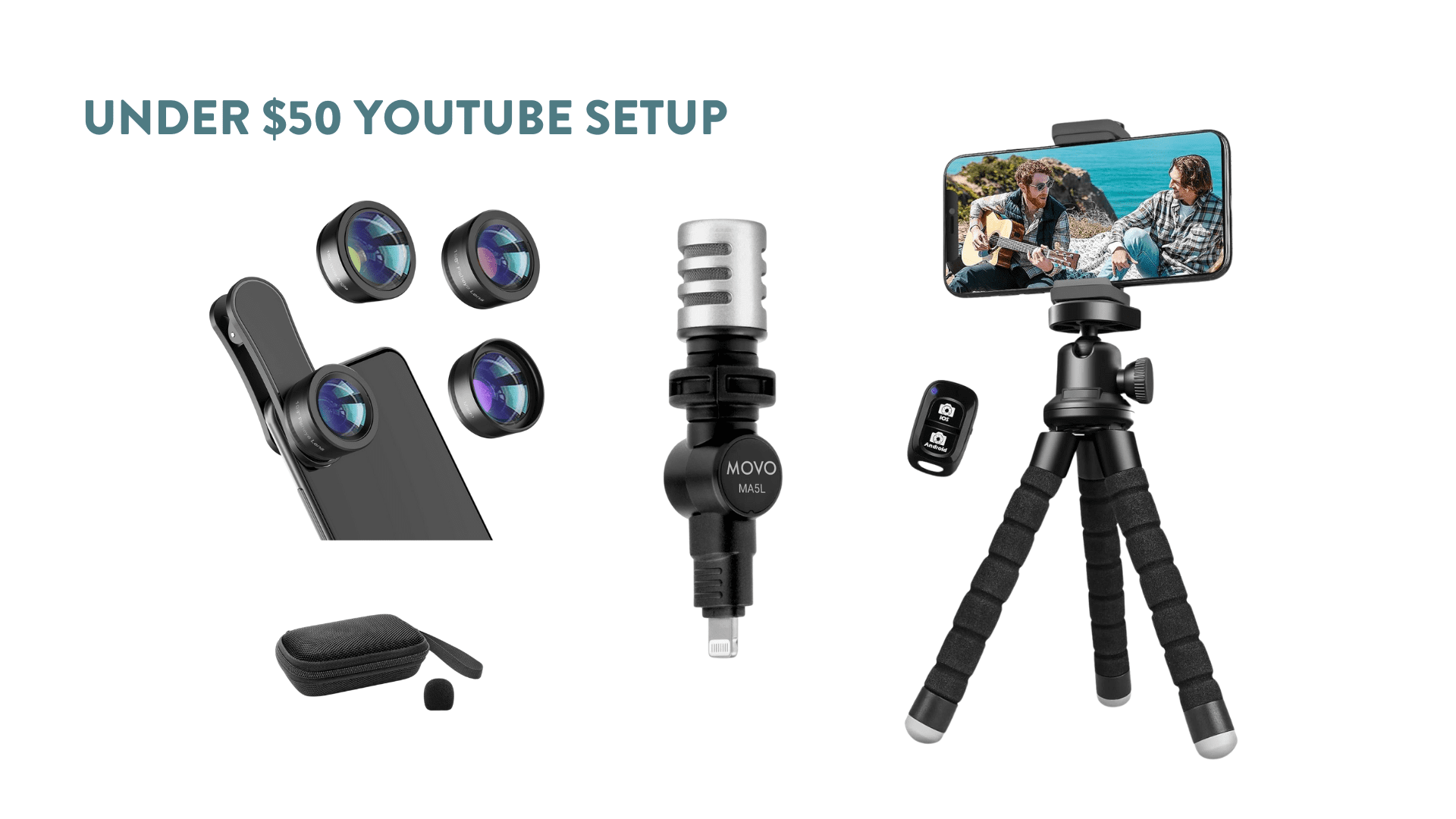 Affordable YouTube Gear for Beginners - It's Modern Millie