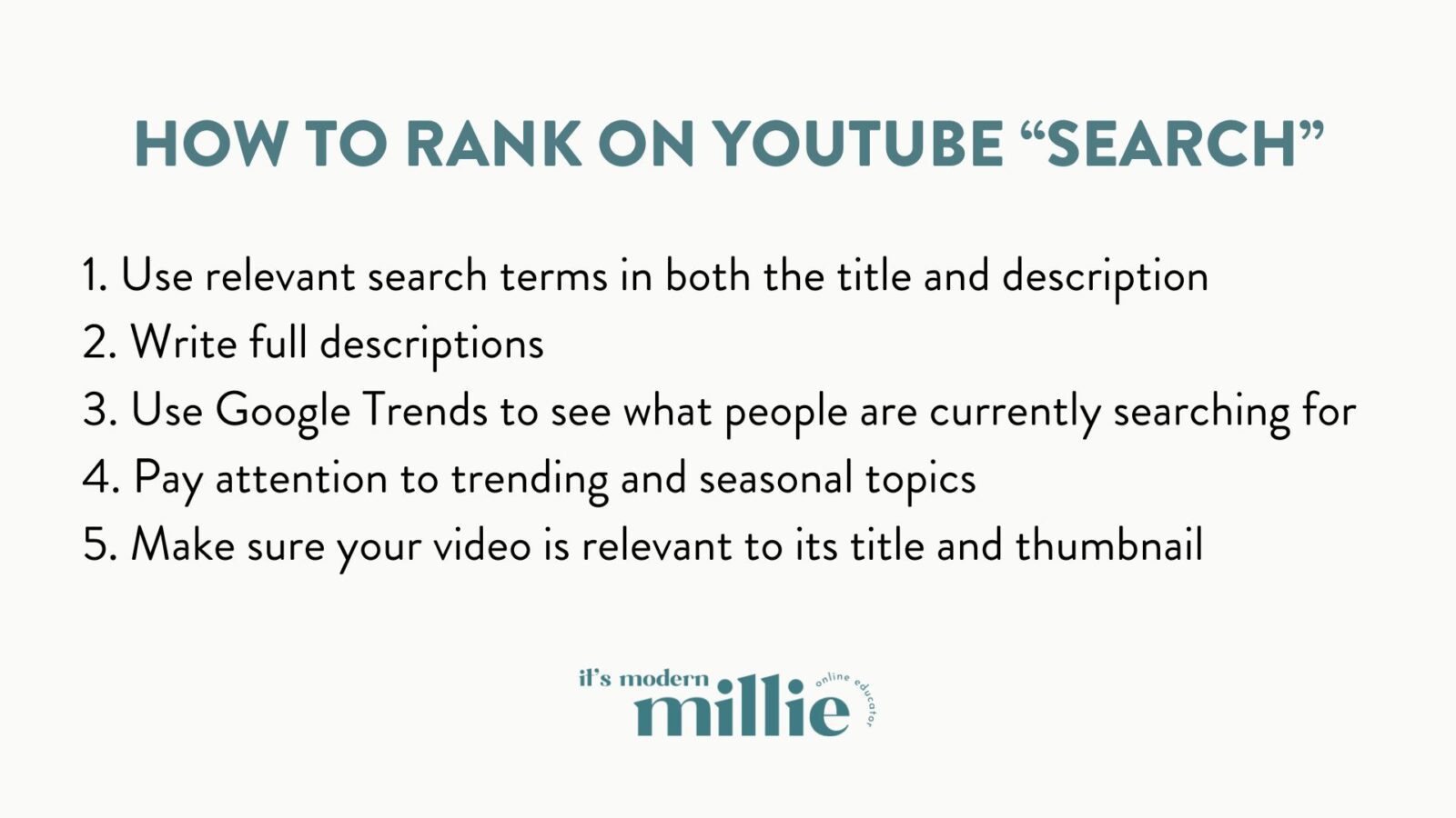 The YouTube Algorithm (But It Actually Makes Sense)