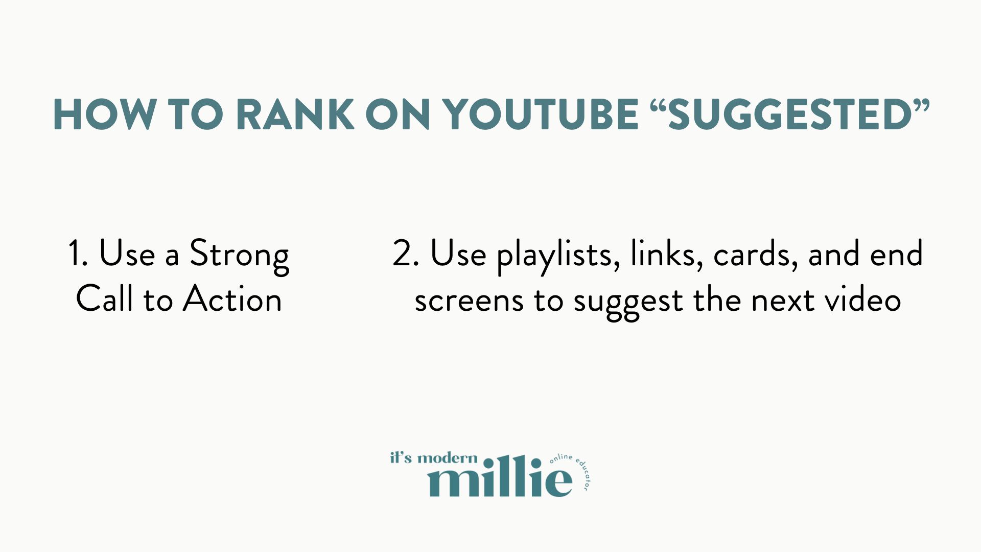 The YouTube Algorithm (But It Actually Makes Sense)